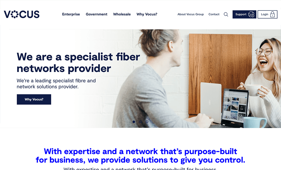 Vocus - NOW Digital Agency