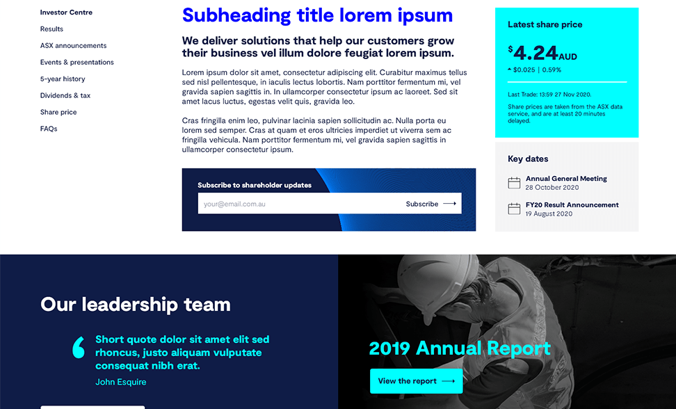 Vocus - NOW Digital Agency